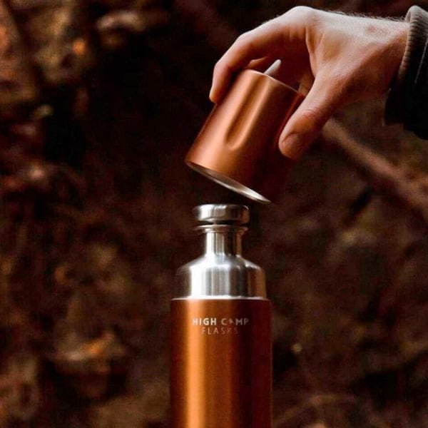 Magnetic Lock Stainless Steel Flask - Badass Xmas Gifts For Him